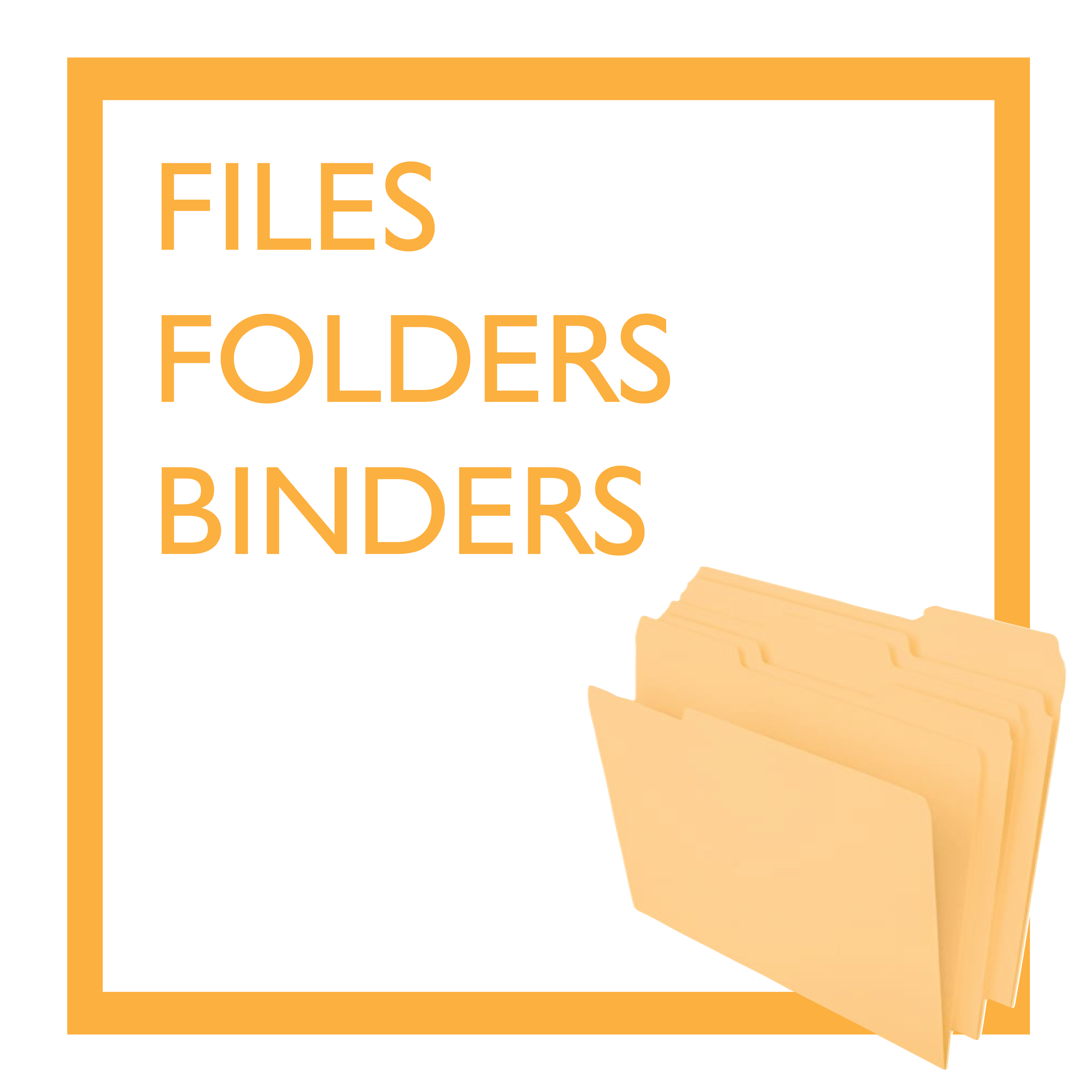 Files, Folders & Binders – Very Exciting Things Ltd.