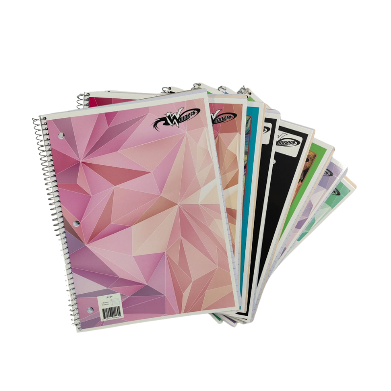 Winners 1 Subject 8" x 10.5" Notebook (50 Sheets) - Very Exciting ...