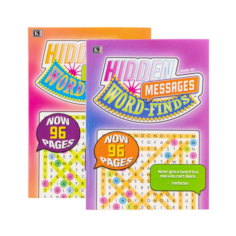BAZIC KAPPA Hidden Message Word Finds Book - The Up Shop – Very ...