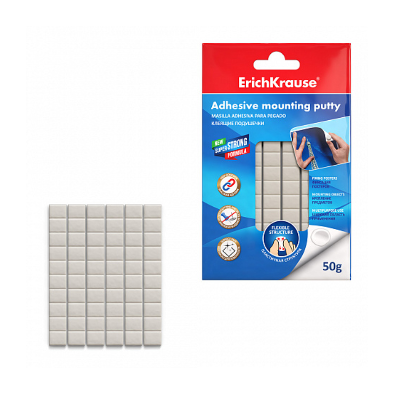 Erich Krause 50g Adhesive Mounting Putty - Very Exciting Things Ltd.