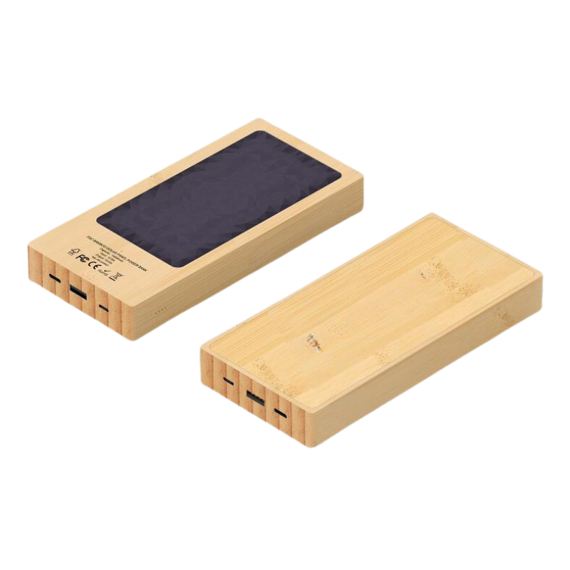 Interstellar 8000mAH Bamboo Solar Power Bank - The Up Shop – Very ...