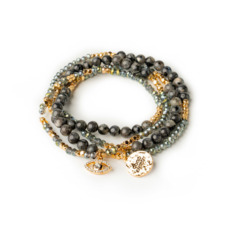 Soul Stacks Terra Stone Wrap Bracelet & Necklace - The Up Shop – Very ...