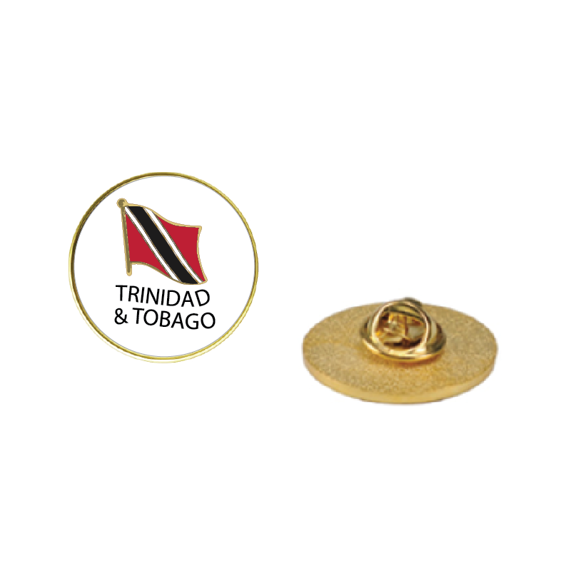 Caribbean Keepsakes 1" Trinidad & Tobago Lapel Pin - The Up Shop – Very ...