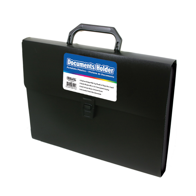 BAZIC Letter Size Document Case w/ Handle - The Up Shop – Very Exciting ...