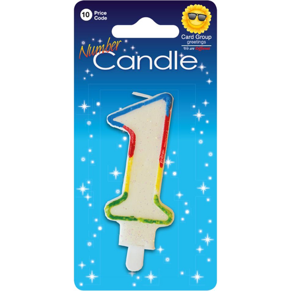 Numbered Candles - The Up Shop – Very Exciting Things Ltd.