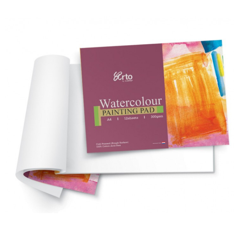 Campap Watercolour Painting Pad (12 Sheets) - The Up Shop – Very ...