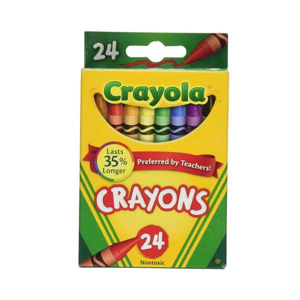 Crayola Classic Assorted Crayons (24/Pack) - The Up Shop – Very ...