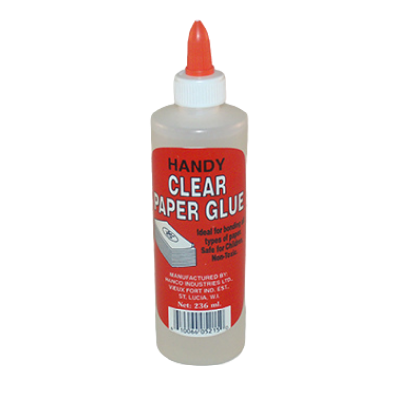 Handy Large 8oz Clear Paper Glue - The Up Shop – Very Exciting Things Ltd.