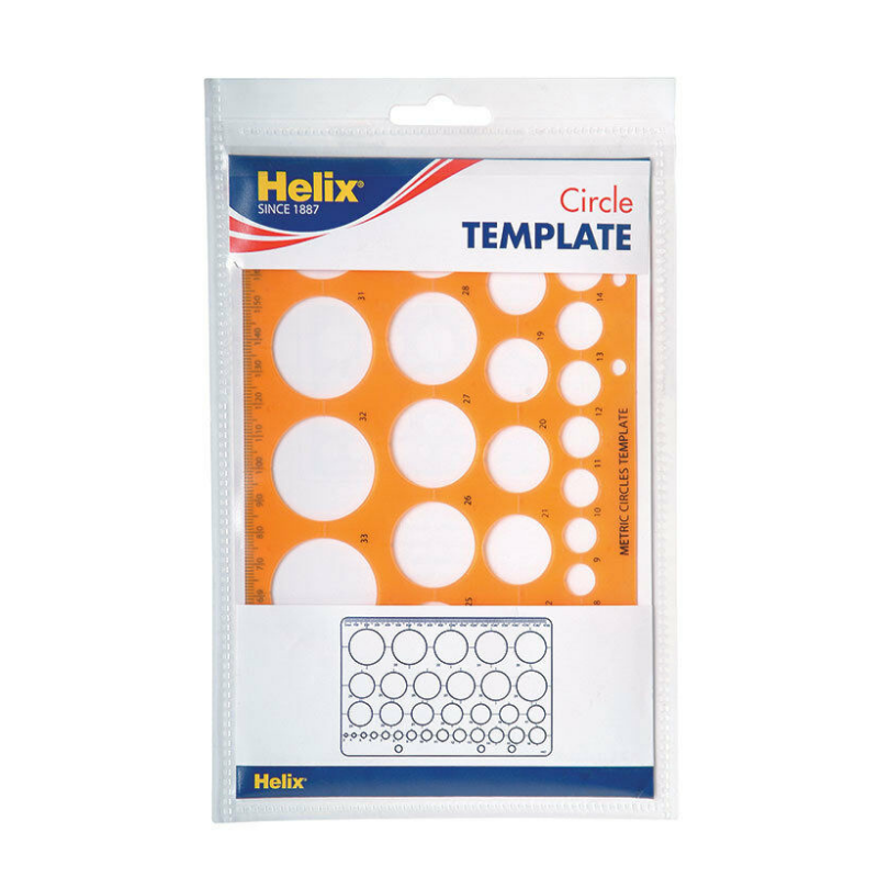 Helix Circle Stencil Template - The Up Shop – Very Exciting Things Ltd.
