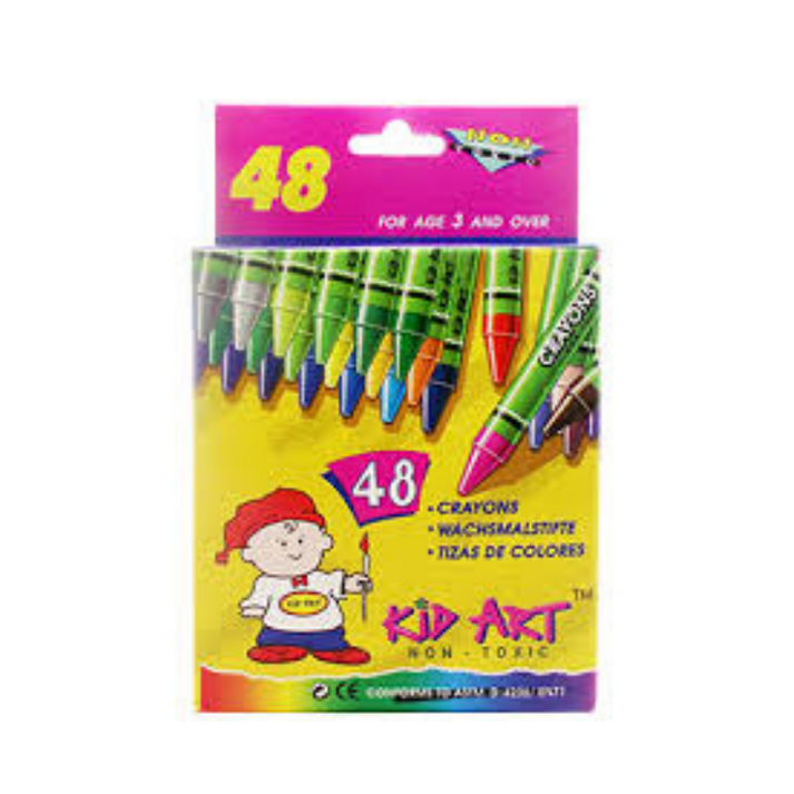 Kid Art 48's Regular Crayons - The Up Shop – Very Exciting Things Ltd.