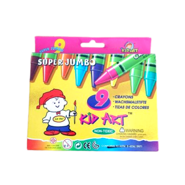 Kid Art 9's Super Jumbo Crayons - The Up Shop – Very Exciting Things Ltd.