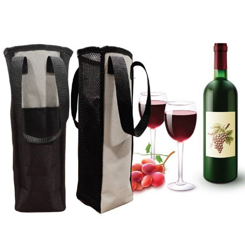Mesh Wine Bottle Bag - The Up Shop – Very Exciting Things Ltd.