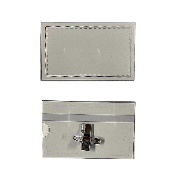 Name Badge with Clip & Pin - The Up Shop – Very Exciting Things Ltd.