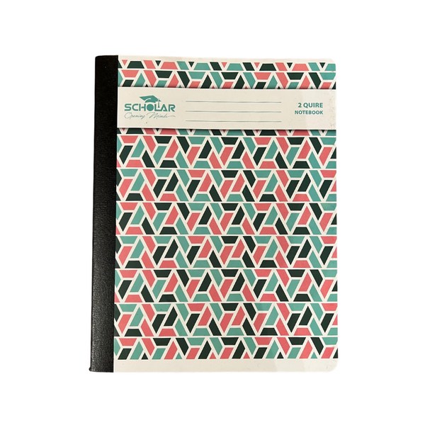 Scholar 2 Quire 8" x 10" Notebook - Pattern - The Up Shop – Very ...