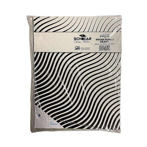 Scholar Heavy Weight Binder Refill Paper (100 Sheets) - The Up Shop ...