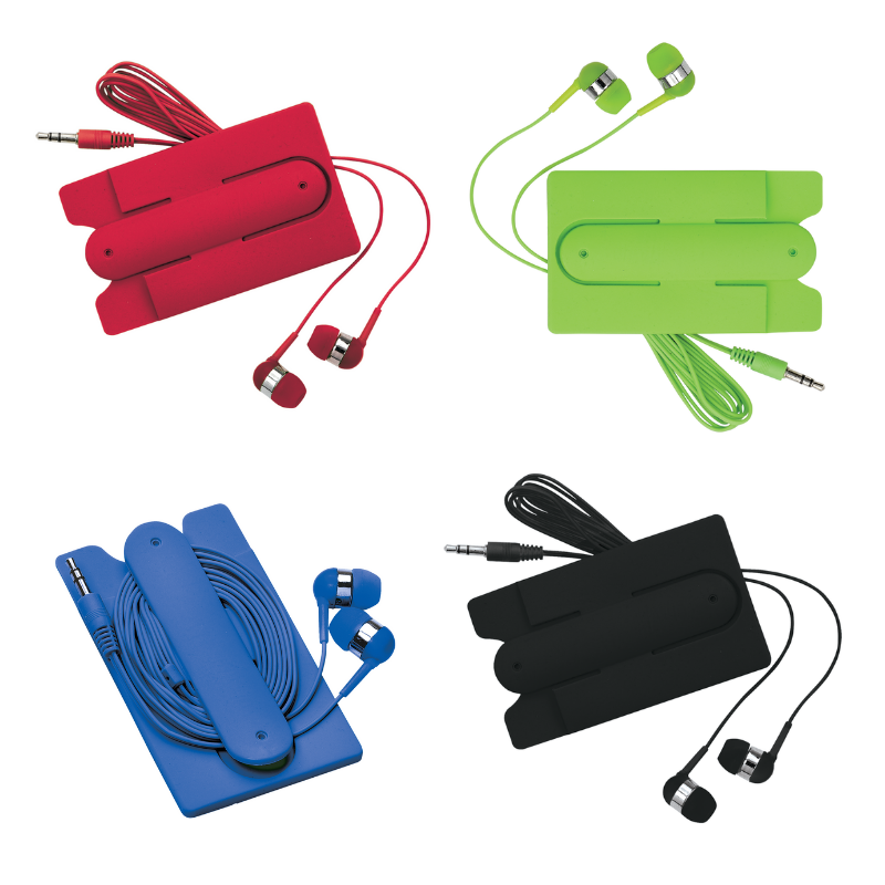 Silicone Card Wallet and Wired Earbuds - The Up Shop – Very Exciting ...