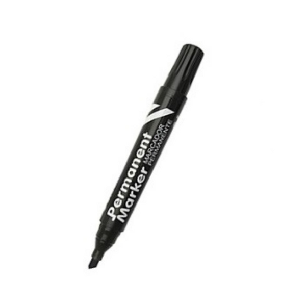 Studmark Black Chisel Tip Medium Permanent Marker - The Up Shop – Very ...