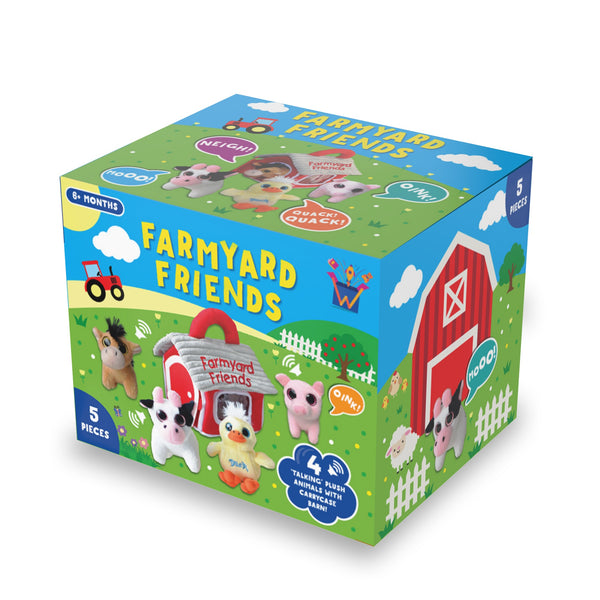 Wonderbox Farmyard Friends Plush Toy Set - The Up Shop – Very Exciting ...